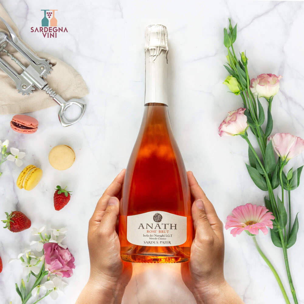 Anath Sparkling Wine Carignano Classic Method SardusPater - Sardegnavini